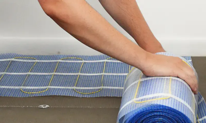 ThermoSphere Mesh - Electric Underfloor Heating Installation